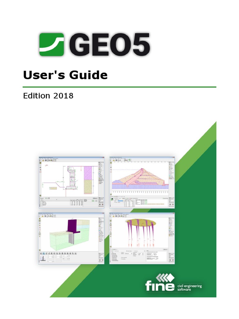 Geo5 Ug 02 User S Guide 1 | PDF | Civil Engineering | Software