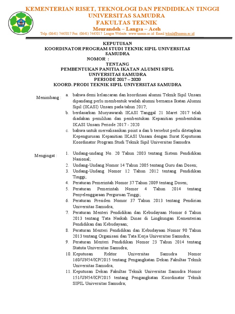 SK Panitia Mubes Ikasi | PDF