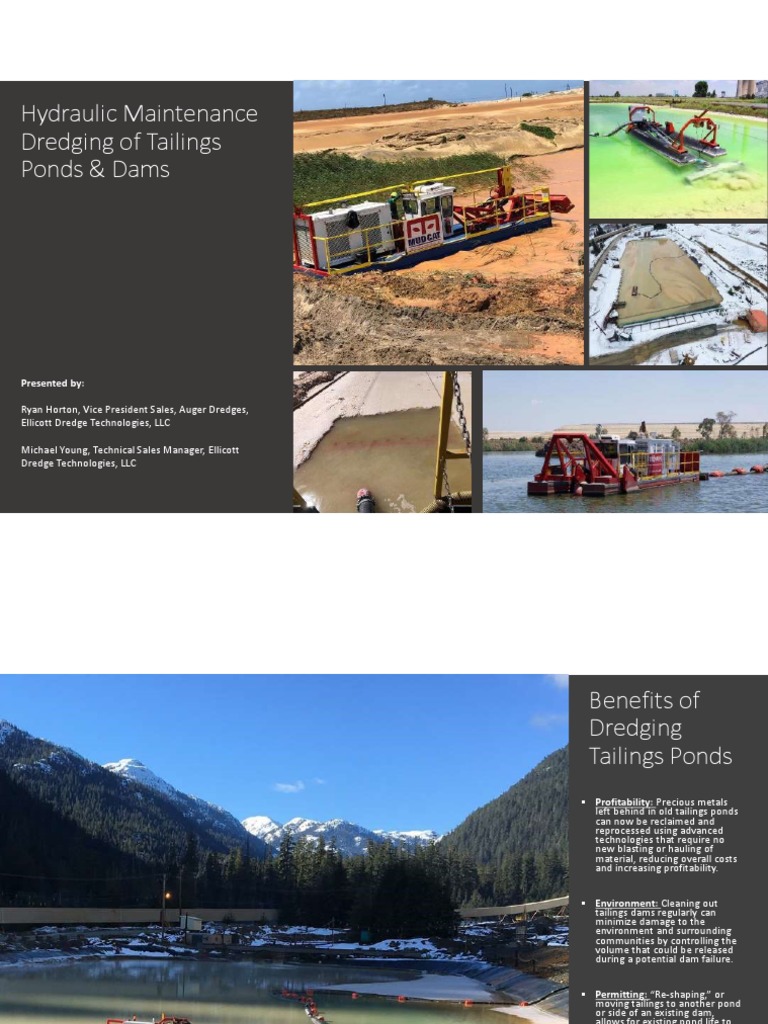 Webinar ASPINDO-Hydraulic Maintenance Dredging of Tailings Ponds & Dams ...