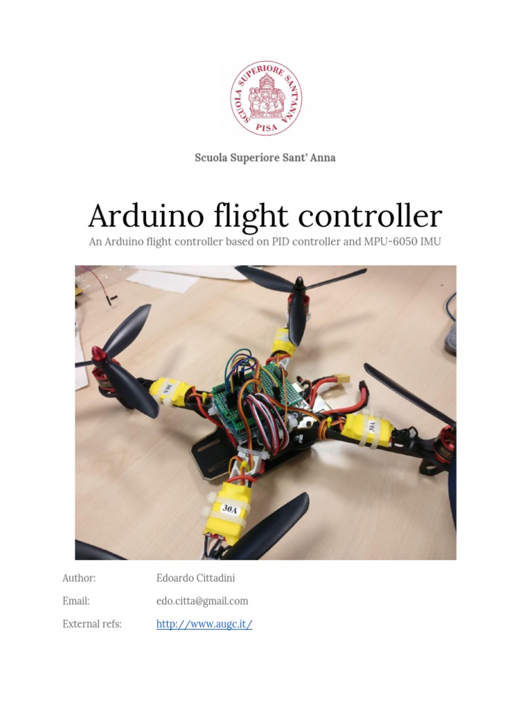 Designing an Arduino-Based Flight Controller Using an MPU-6050 IMU and ... Designing an Arduino-Based Flight Controller Using an MPU-6050 IMU and ...