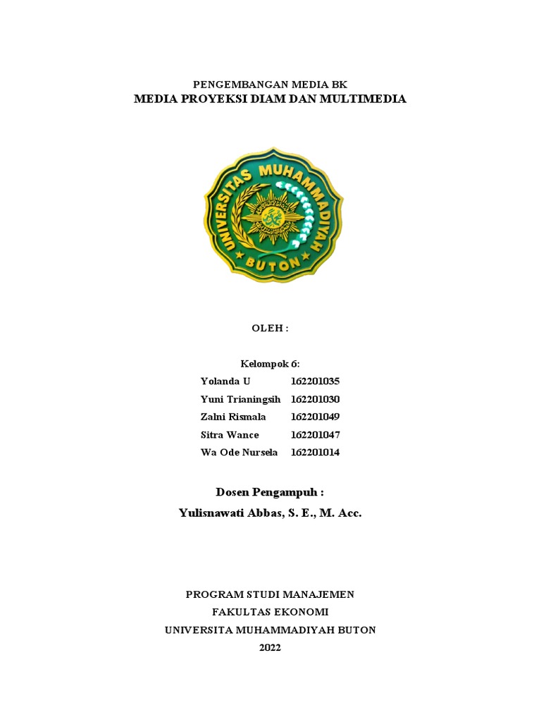 Media Proyeksi Daim + Multimedia | PDF