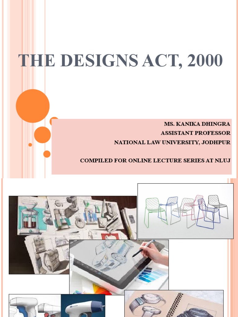 Designs Act 2000: Overview & Registration | PDF | Trademark | Copyright