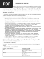 Fecalysis: Procedure and Analysis Guide | PDF | Parasitism | Feces
