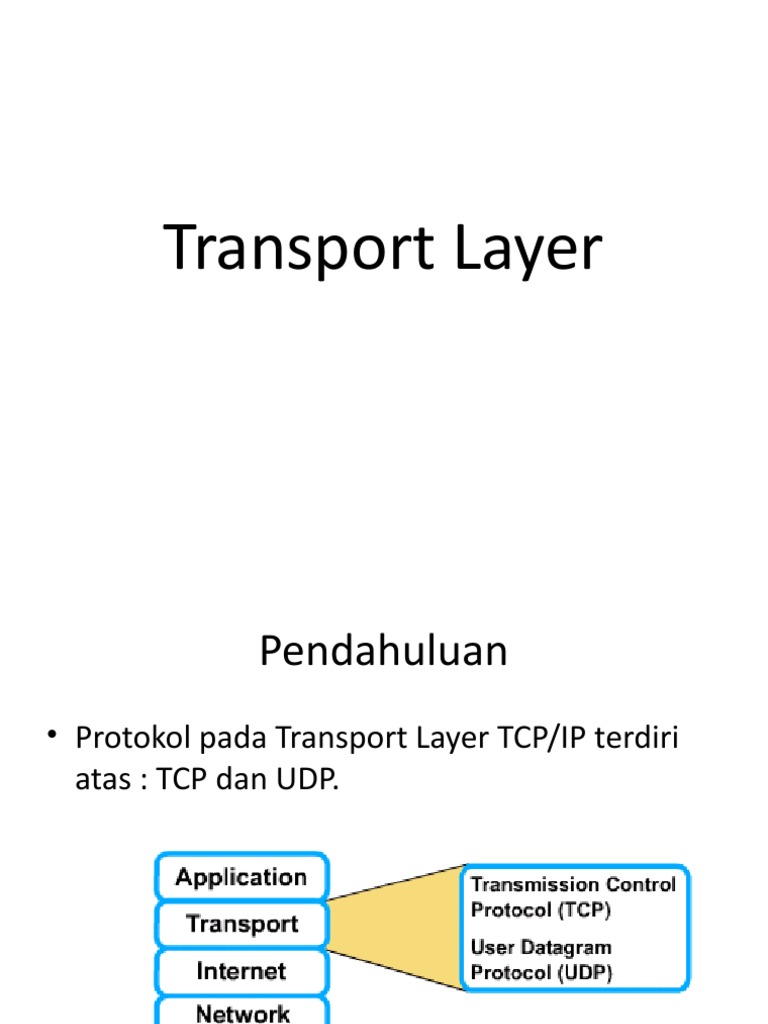 Transport Layer | PDF