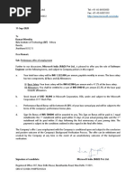 Capgemini Offer Letter | PDF | Business