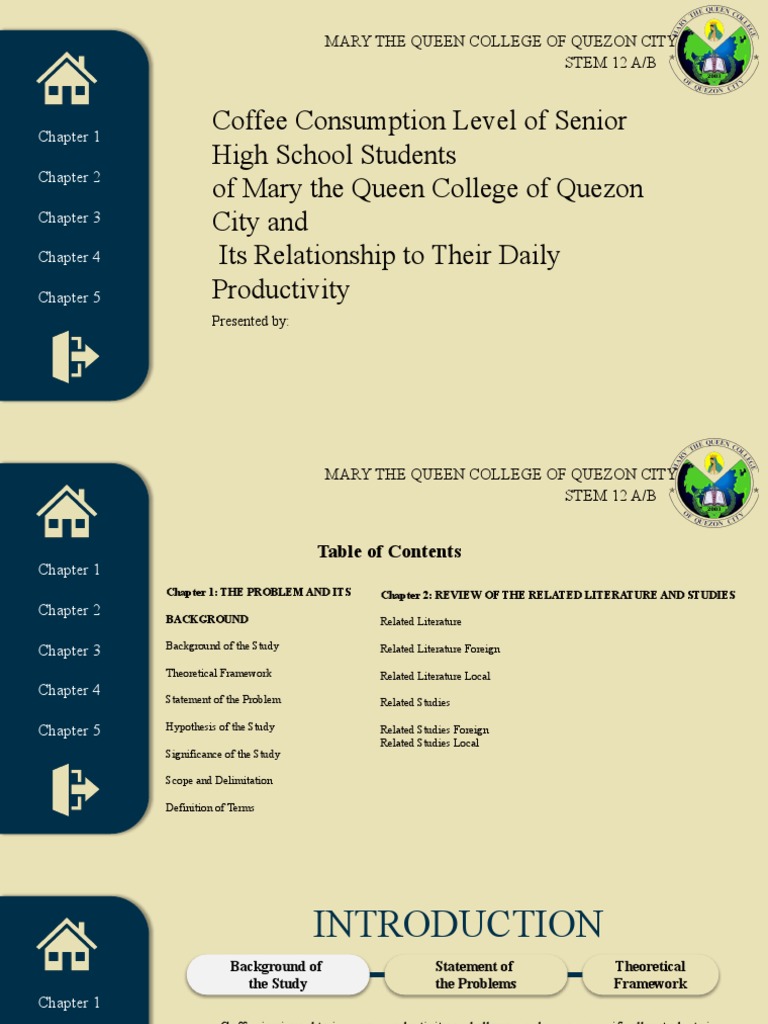 Group2 Research Presentation Pdf Caffeine Consumption Economics
