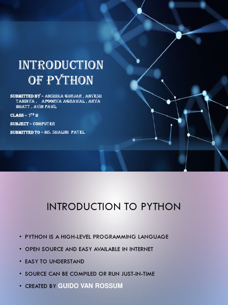 Of Python | PDF | Programming | Computer Program