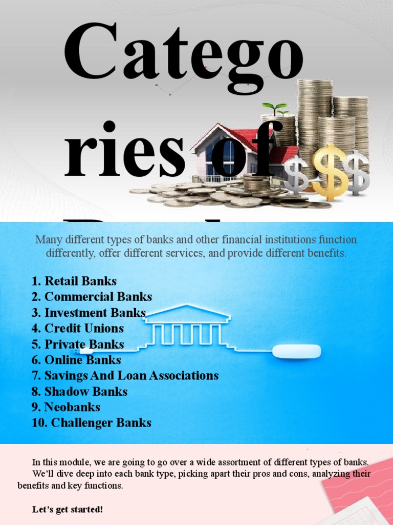 Fm1 Categories of Banks | PDF | Banks | Investment Banking