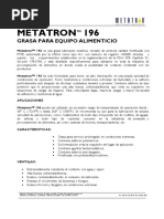 METATRON 57 Spanish | PDF | Lubricante | Rodamiento (Mecánico)