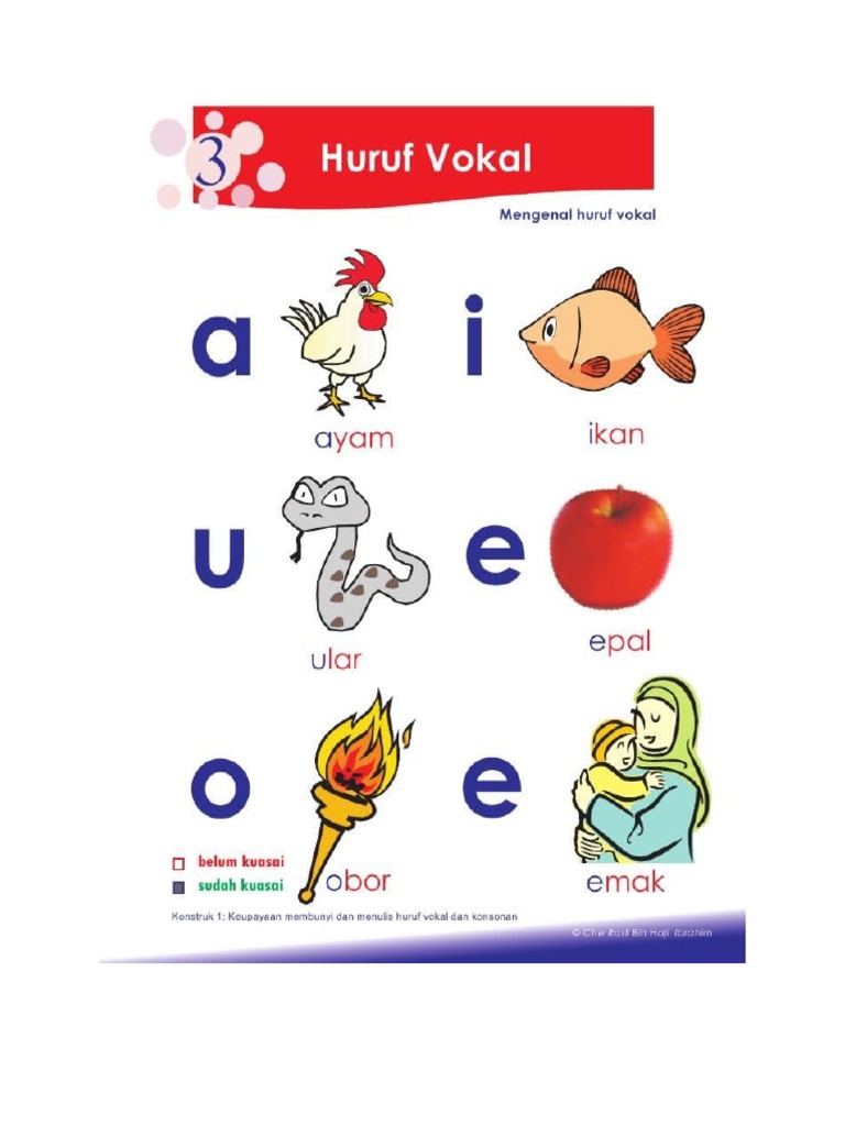 Huruf Vokal | PDF
