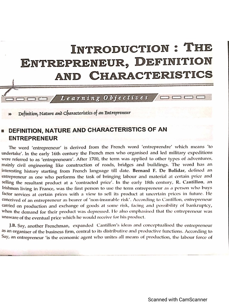 Entrepreneurship Development 4th Semester BCom | PDF