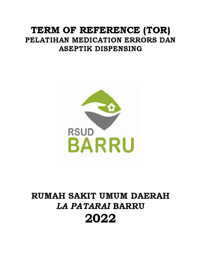 Tor Pkpo Medication Errors | PDF