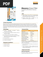 Isocrete K Screed Technical Data Sheet | PDF | Polyethylene | Fibers