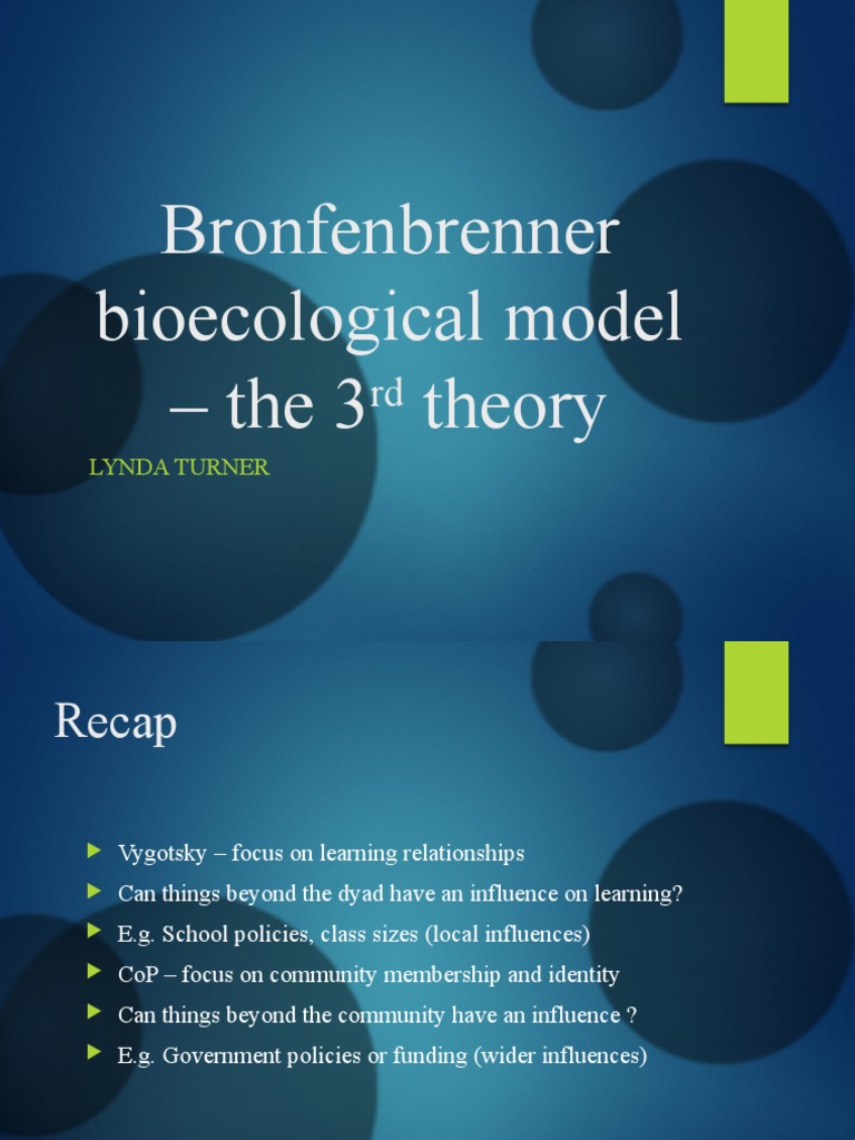 Bronfenbrenner | PDF | Psychology | Behavioural Sciences