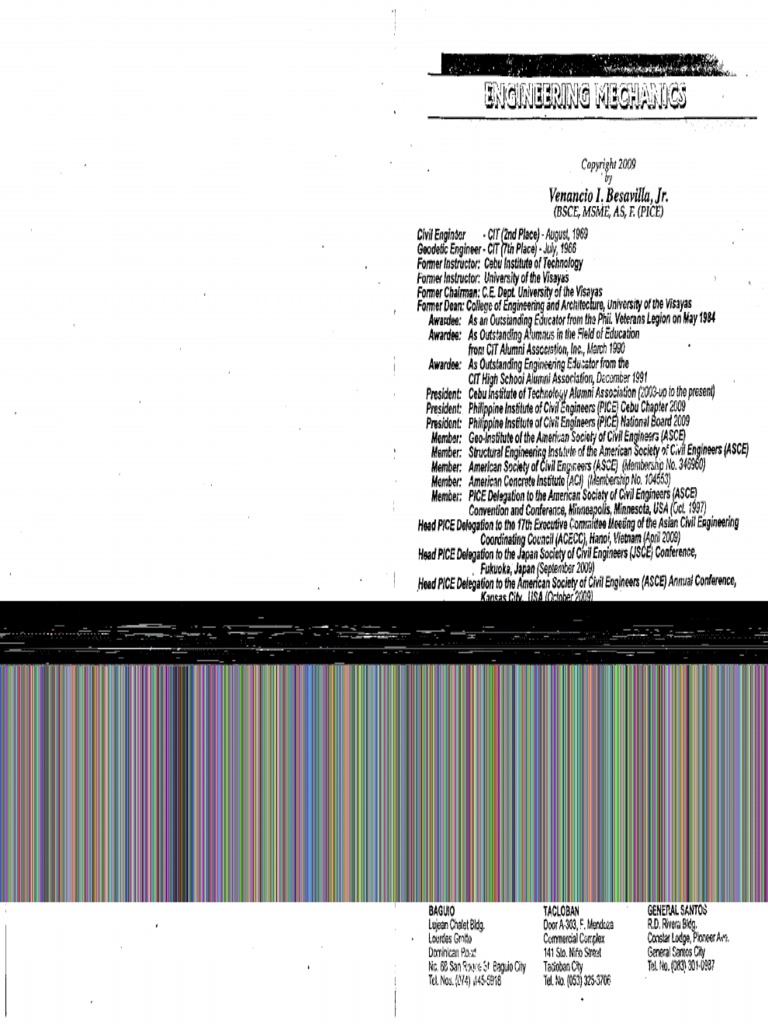 Mechanics by Besavilla | PDF