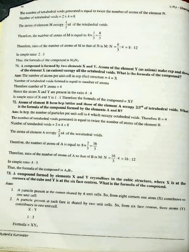 Solid State | PDF | Chemical Bond | Molecules
