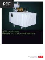 ABB Large Power Transformer Catalogue | PDF | Transformer | Insulator ...