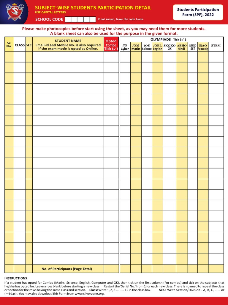 Assets Downloads Student Registration Form | PDF