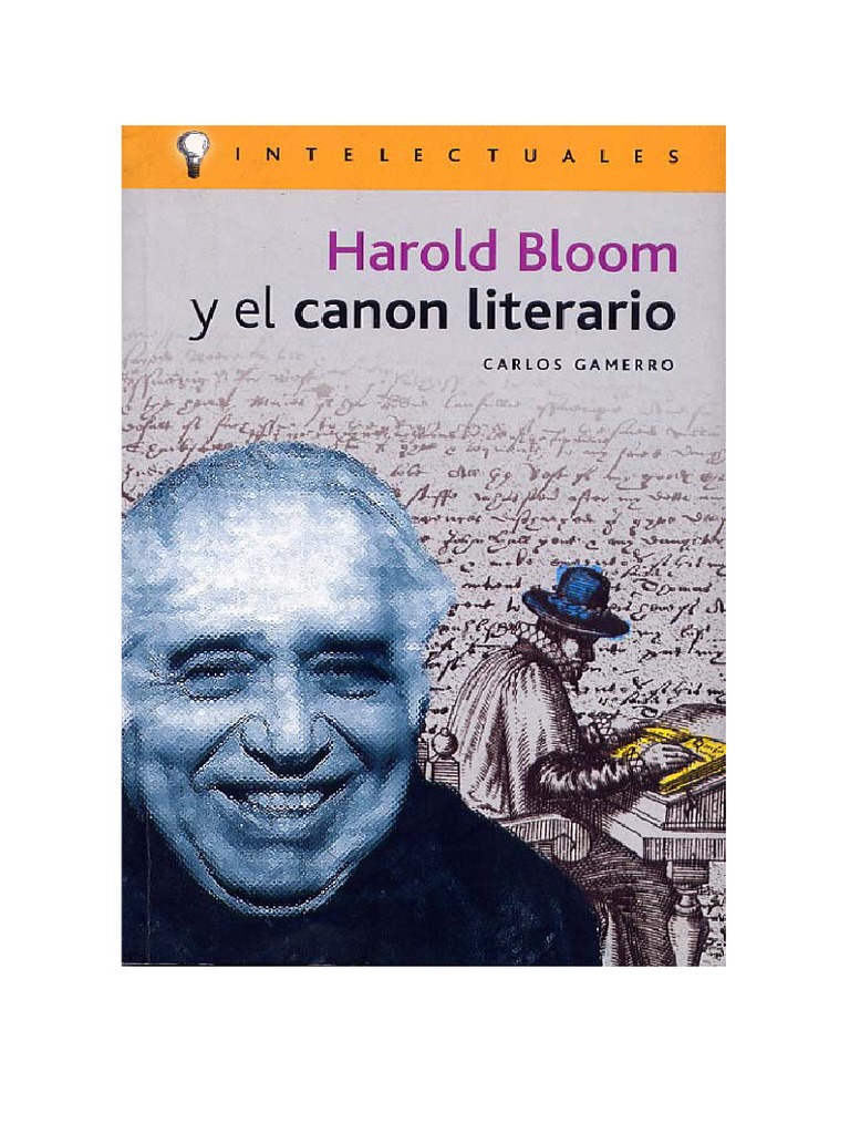 (Gamerro Carlos) Harold Bloom y El Canon Literario | PDF | Divina ...