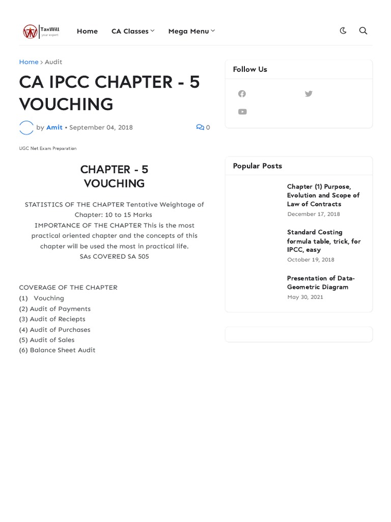 Vouching | PDF | Debits And Credits | Expense