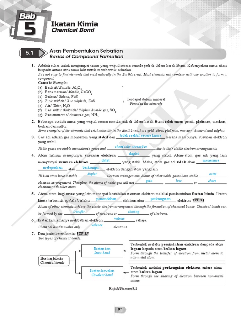 05 - Modul A + Kimia Tg4 | PDF