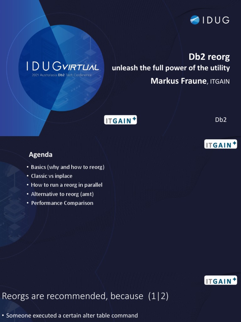 db2 Reorg | PDF | Database Index | Ibm Db2