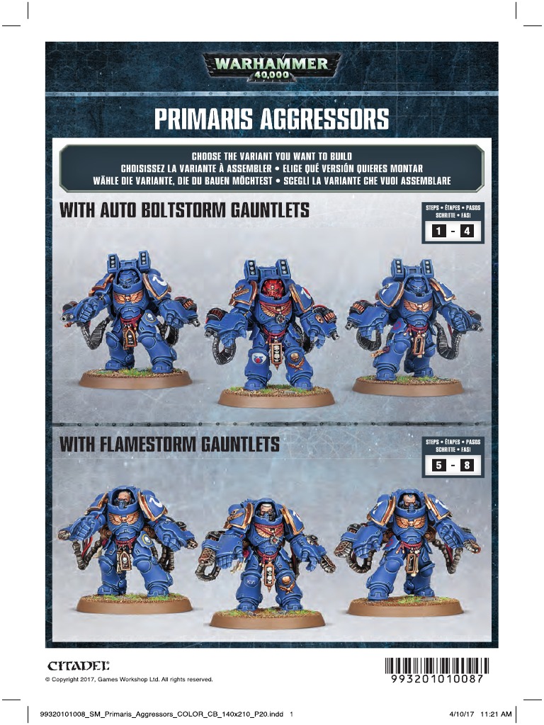 Primaris Aggressors | PDF