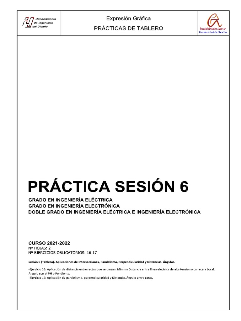 Práctica Expresión Gráfica | PDF