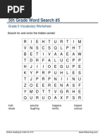 4th Grade Dolch Sight Words List | PDF