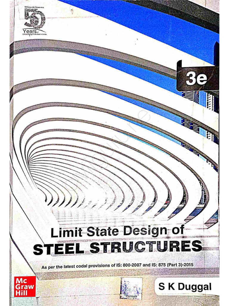 Steel Structure Book PDF by SK Duggal | PDF