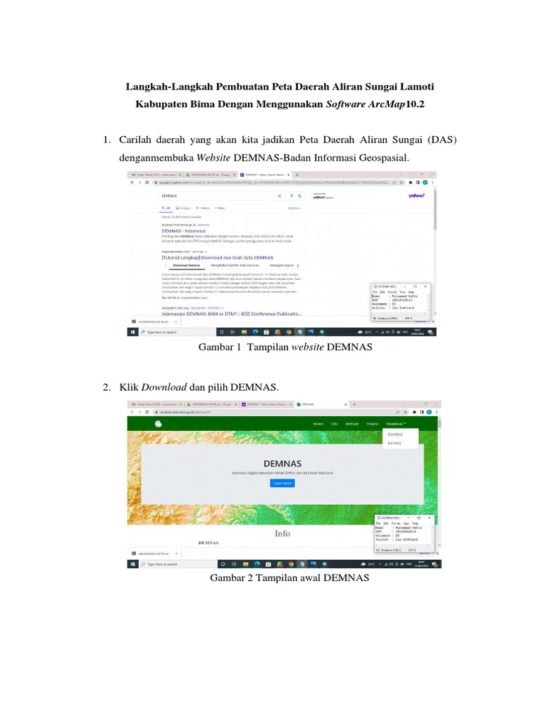 Cara Membuat Peta Das | PDF | Komputer