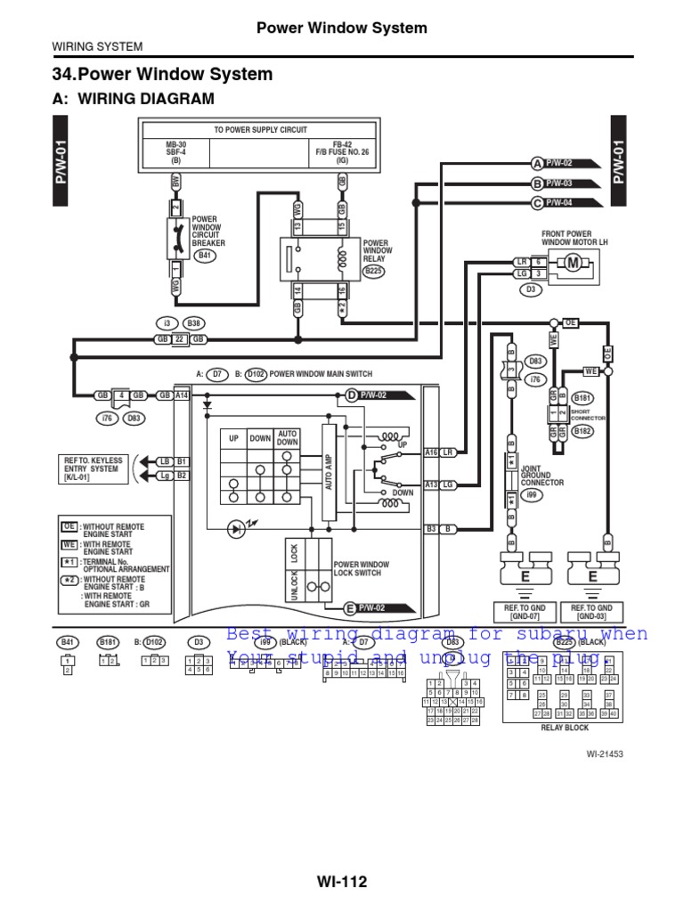 34 Power Window System Pdf Electric Power Wire 4530