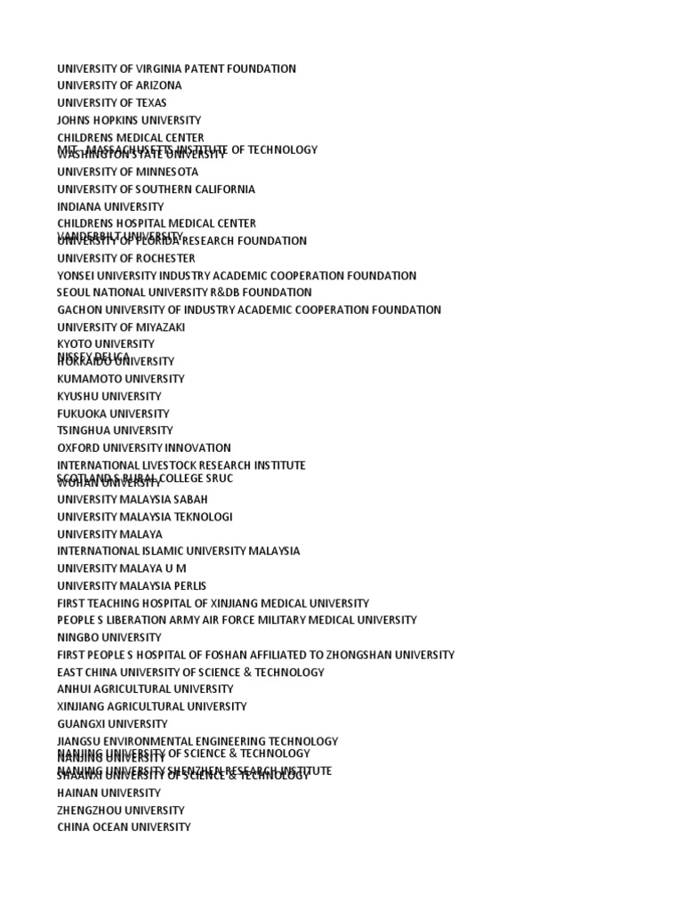 Master Data - University | Download Free PDF | China | World Politics