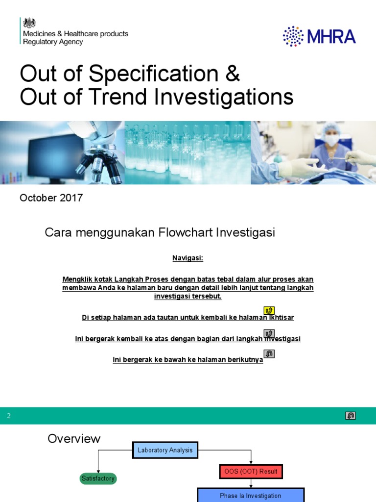 MHRA OOS OOT Oct17 | PDF