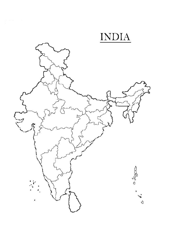 Indian Map | PDF