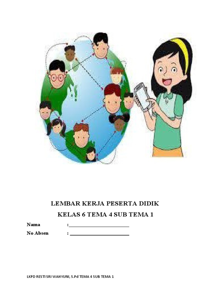 LKPD Ips Tema 4 ST 1 | PDF