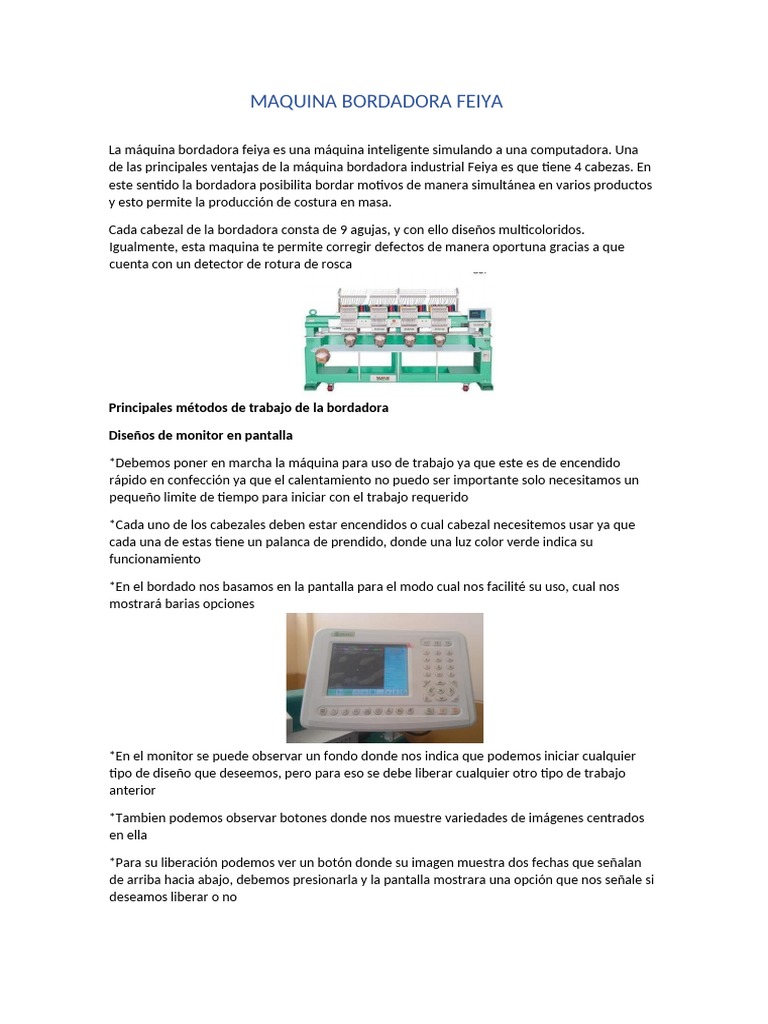 Informe de La Máquina Bastidora | PDF