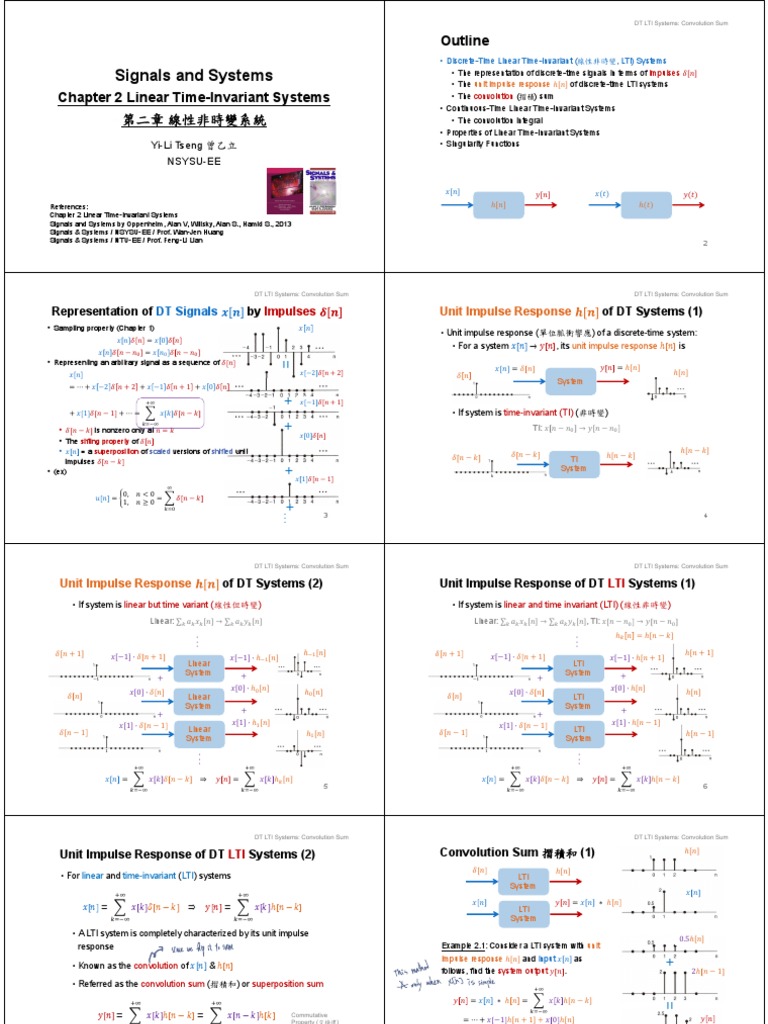 SS02 LTI System 4 | PDF | Computer Engineering | Applied Mathematics