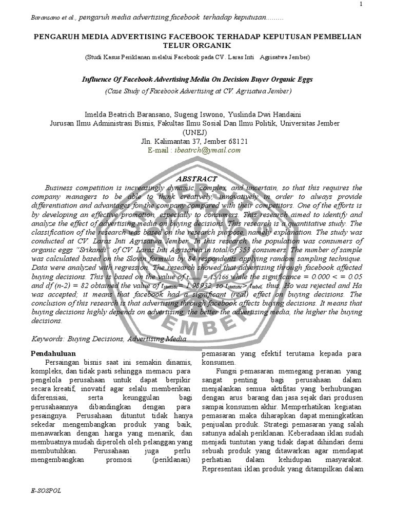 Imelda Beatrich Baransano | PDF | Public Sphere | Mass Media