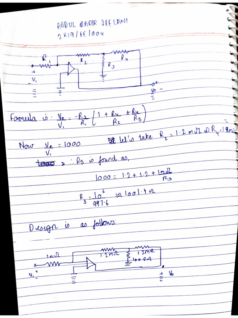2k19-Ee-004 Abdul Qadir Jeelani | PDF