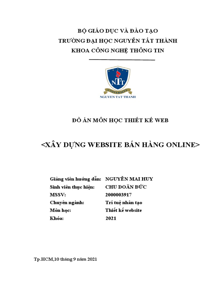 Bao Cao Do An | PDF