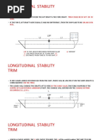 LCG and LCB in Ship Trim Calculations | PDF | Naval Architecture ...
