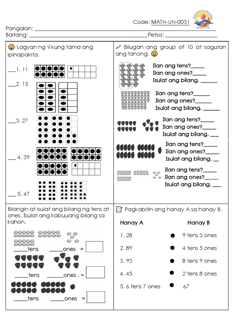 MATH UN 031 Final | PDF