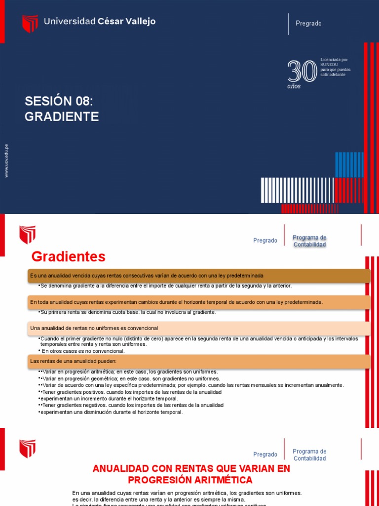 Gradiente Aritmetico | PDF | Economias Gradiente Aritmetico | PDF | Economias