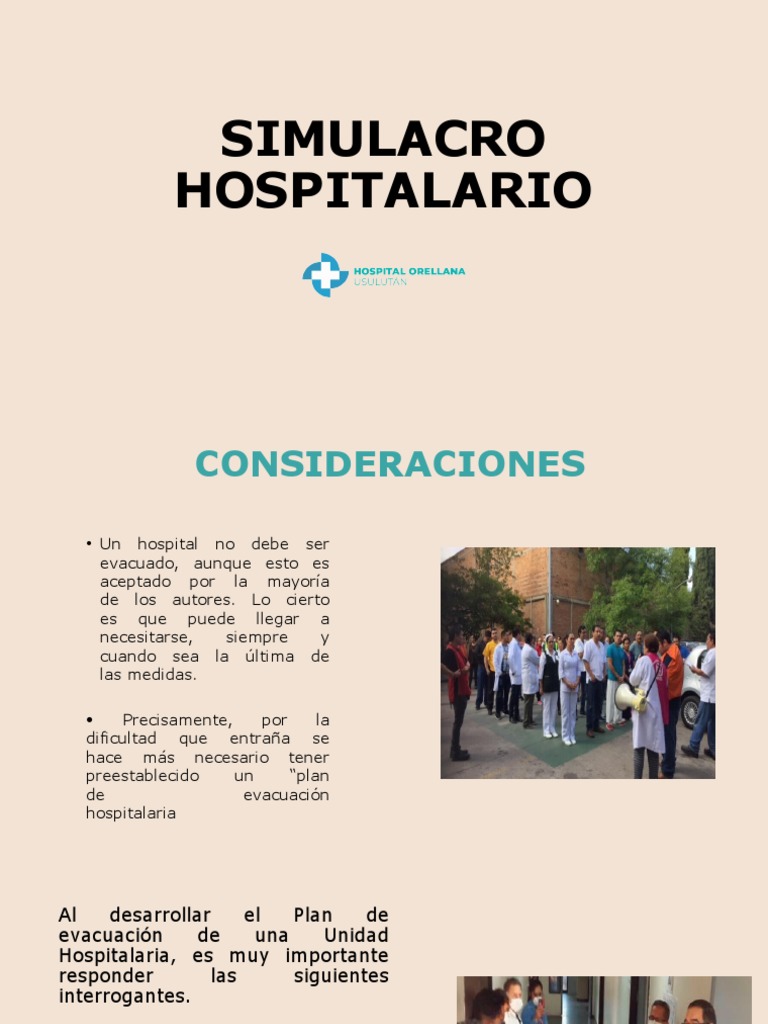 Simulacro Hospitalario | PDF | Hospital | Planificación
