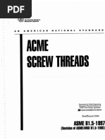 American National Standard Stub Acme Threads | PDF