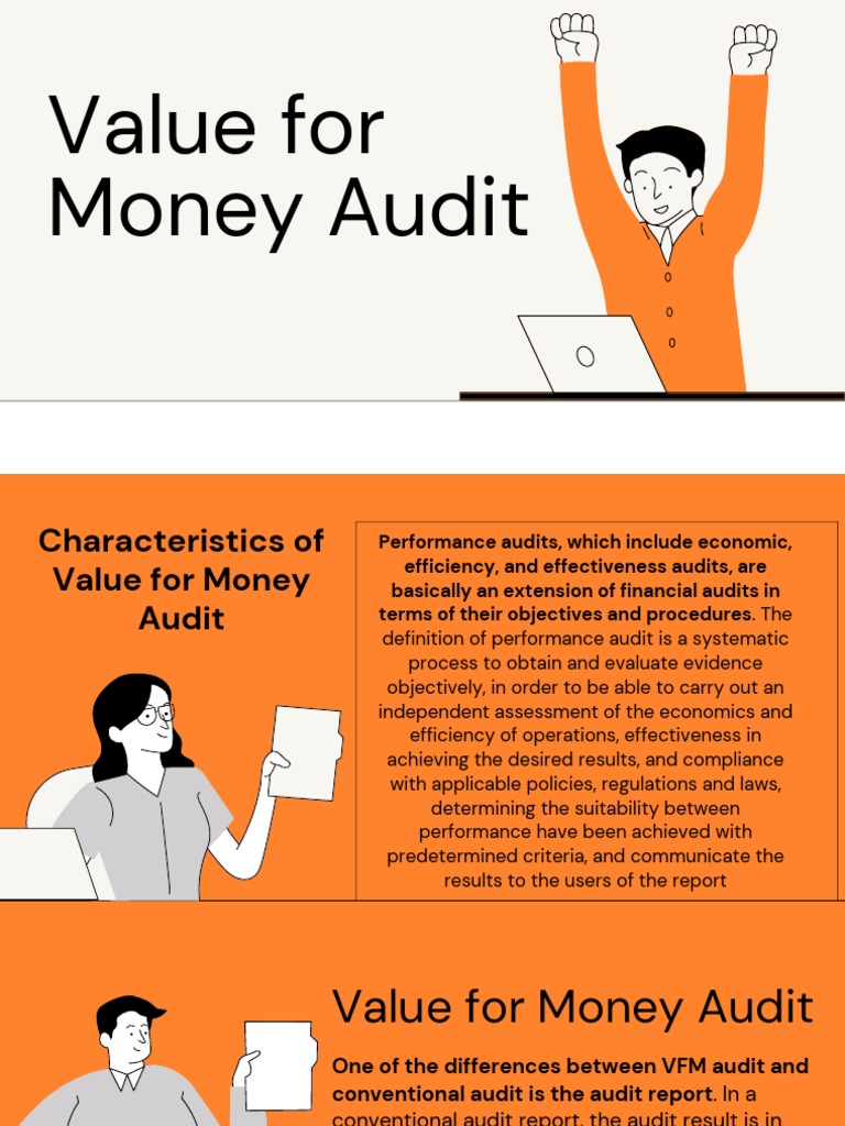 Value for Money Audit Characteristics | PDF | Audit | Financial Audit