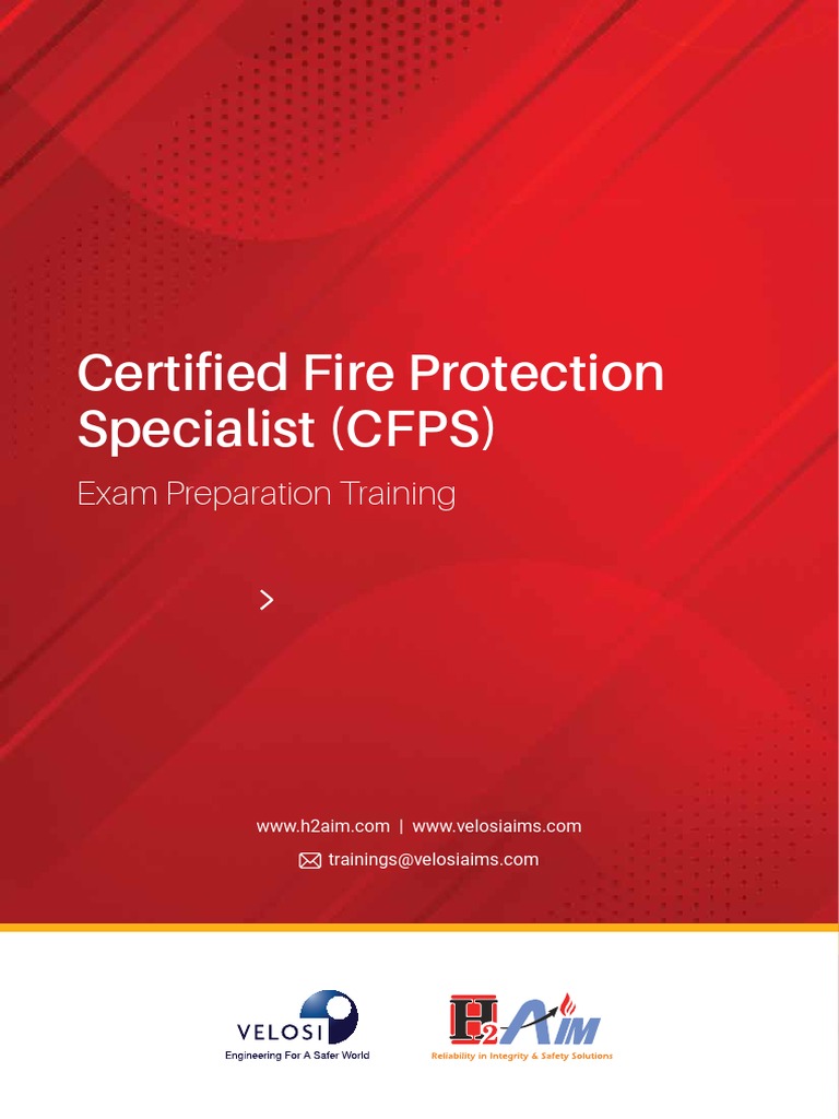 CFPS Exam Preparation Training | PDF | Fires | Test (Assessment)