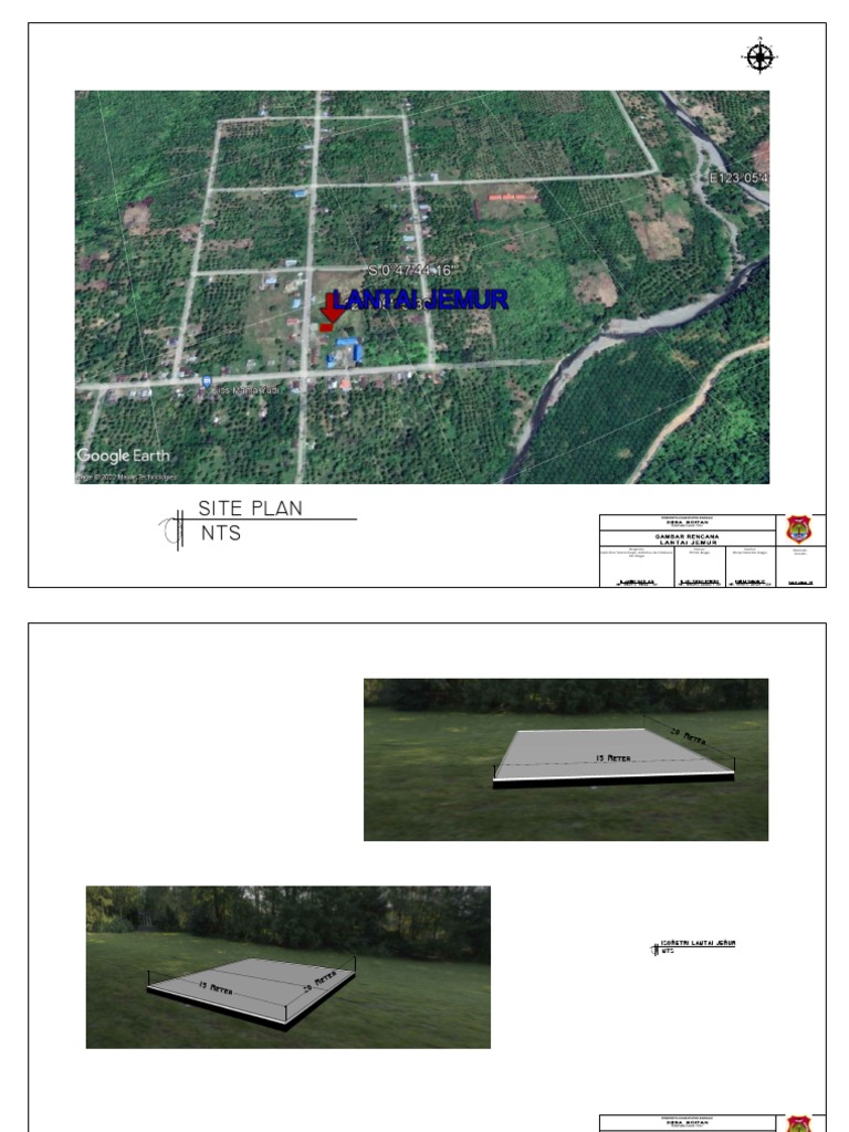 1 Contoh Gambar Lantai Jemur | PDF