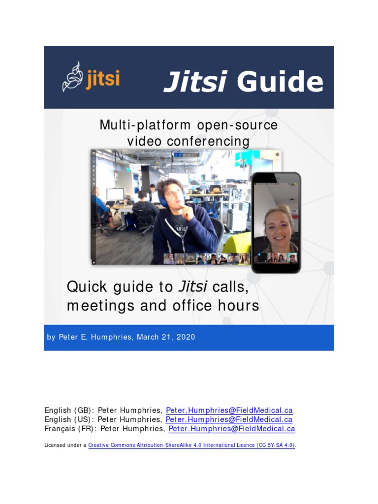 Jitsi User Guide English | PDF | Icon (Computing) | Computer Keyboard